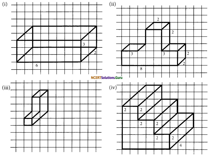 NCERT Solutions for Class 7 Maths Chapter 15 Visualising Solid Shapes ...