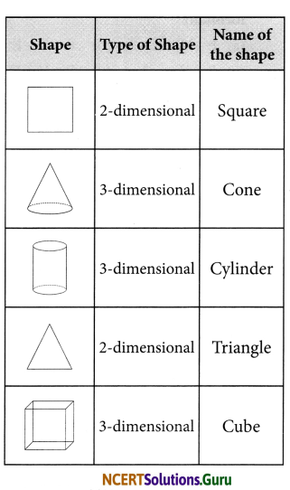 NCERT Solutions for Class 8 Maths Chapter 10 Visualizing Solid Shapes ...